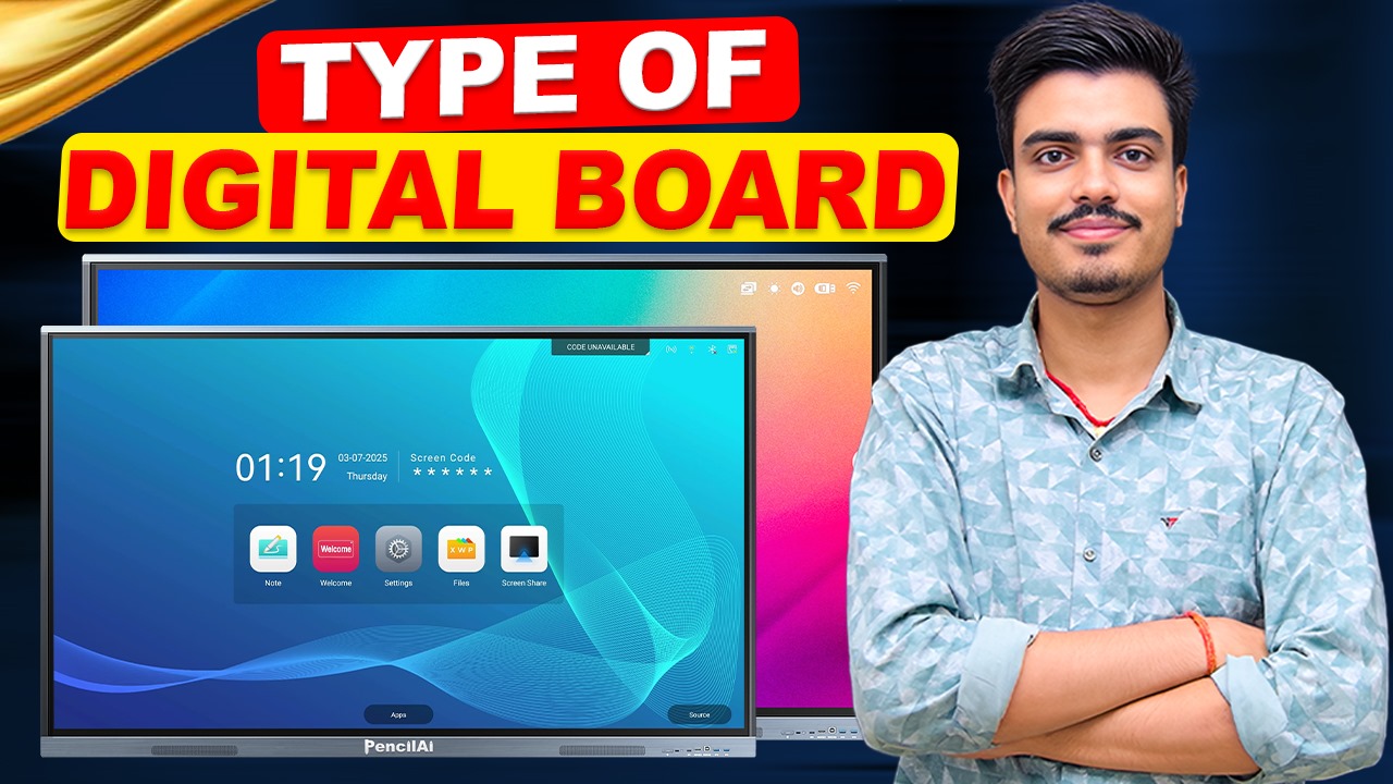 Types of Digital Boards for Teaching in 2025 : Which Type Suits You ...